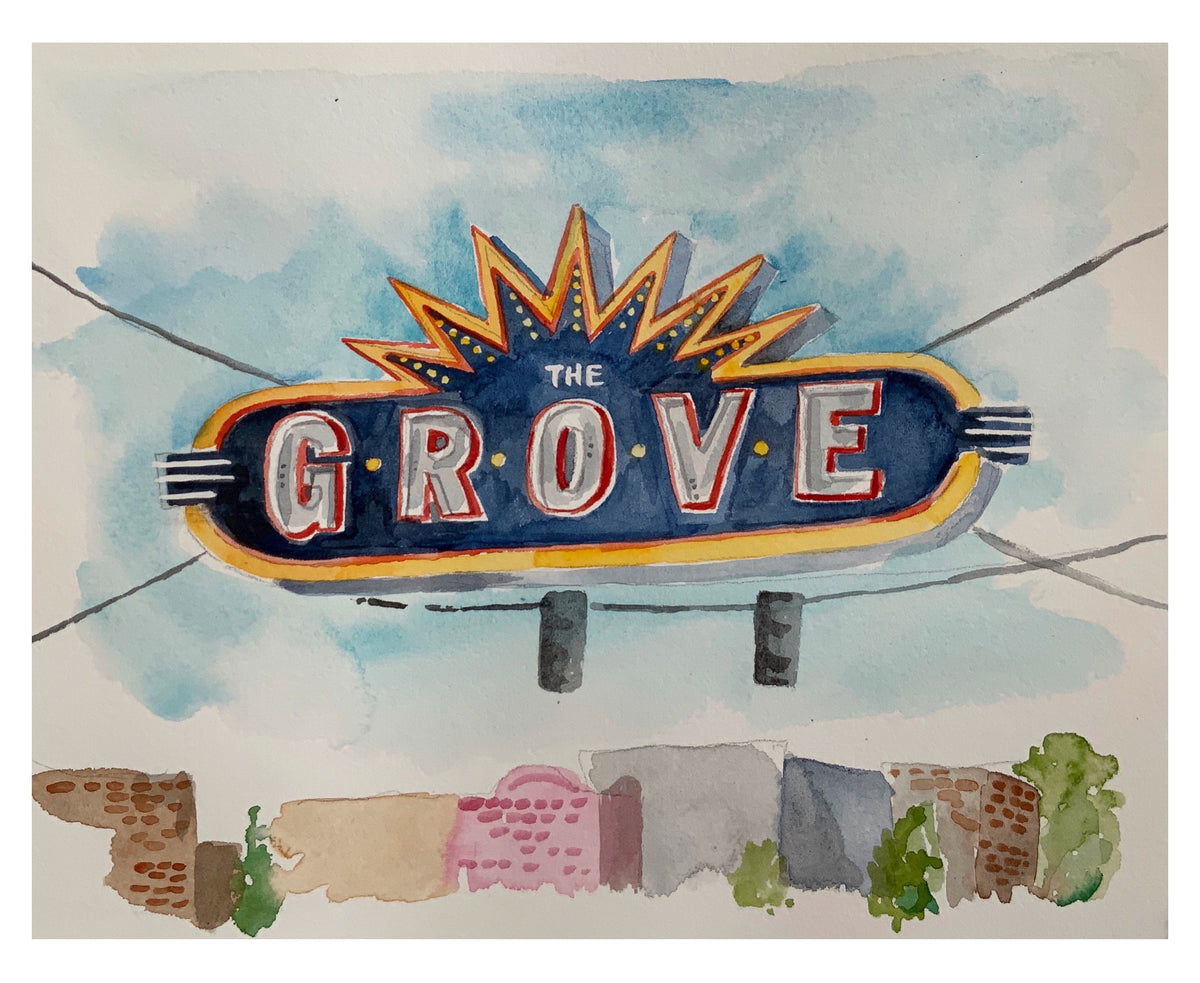 Grove Sign Print – Procure Saint Louis
