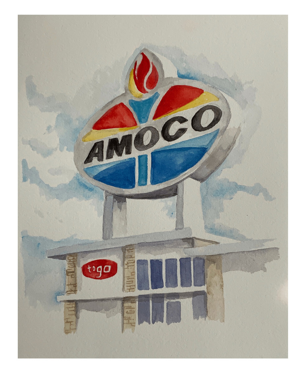 Amoco Sign Print – The Procure Shop by The Women's Creative